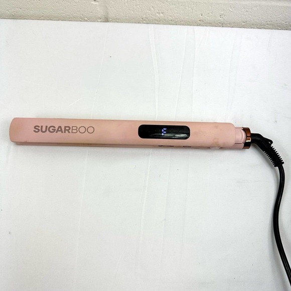 SugarBoo | Hair | Sugarboo Hair Straightener Extra Long Digital Titanium Styler Pink | Poshmark
